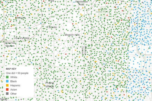 Maps offer intriguing look at SM East area census data on race ...