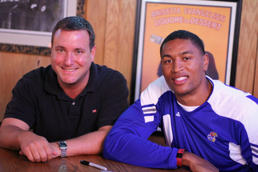 Author who uncovered tales from Jayhawks' bench visits Prairie Village