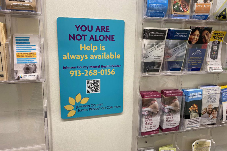 Why you may see more suicide prevention signs in Johnson County