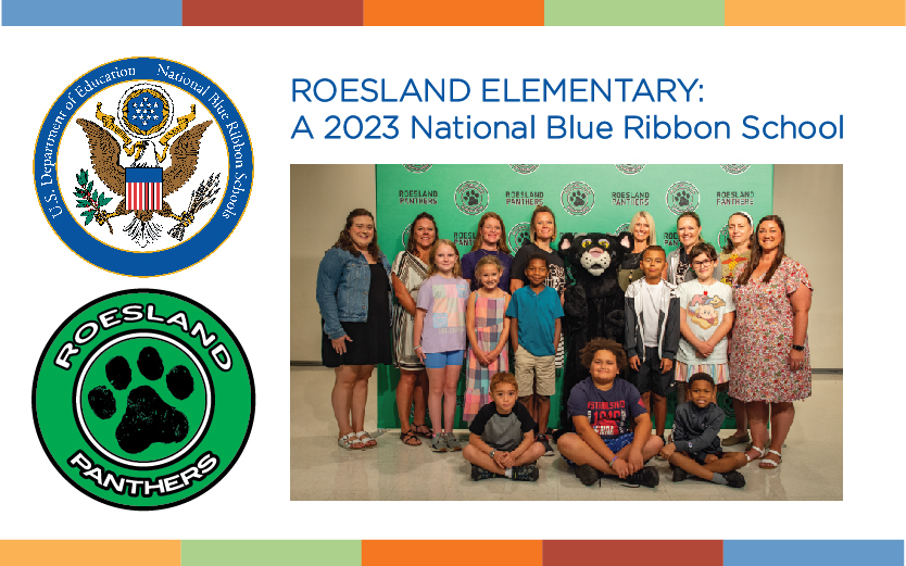 SMSD News: Roesland Elementary named National Blue Ribbon School