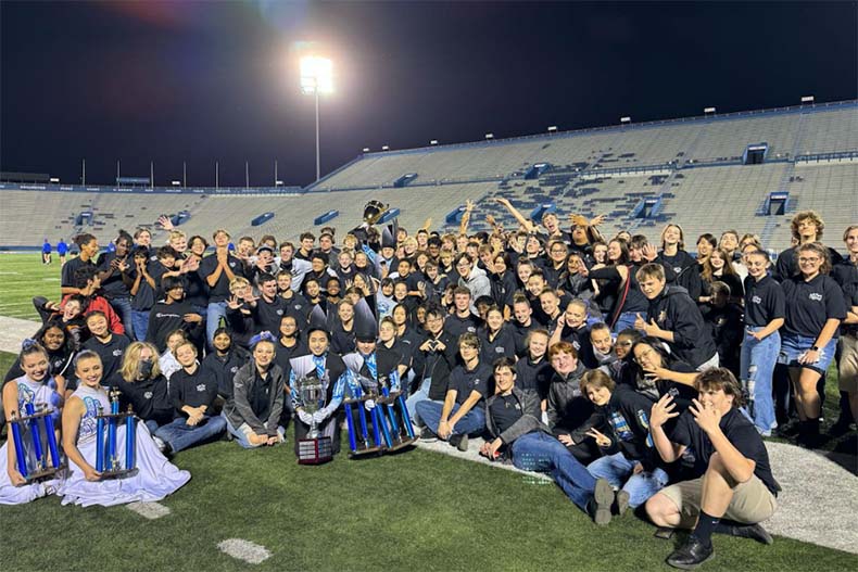 JoCo Notes: Blue Valley High marching band takes home top trophy